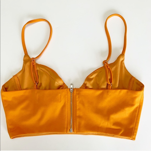 heartmore | Tops | Bustier Deep V Neck Plunge Crop Top Bralette | Poshmark